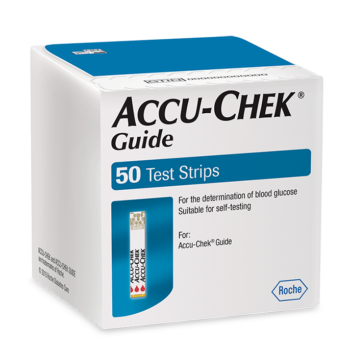 Accu-Chek® Guide Test Strips (50/box) | Diabetes Shop